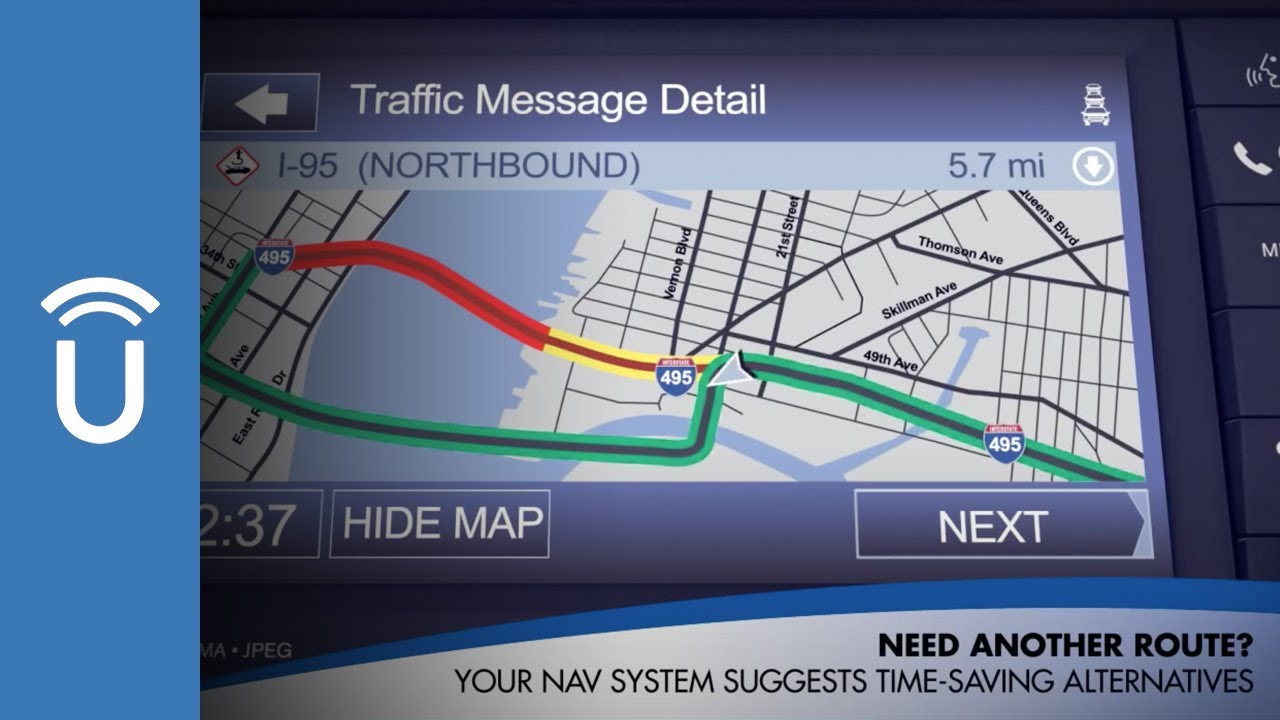 SIRIUSXM NAVTRAFFIC Real-Time Traffic Updates